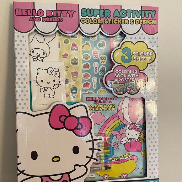 Hello Kitty | Accessories | Huge Hello Kitty Activity Set | Poshmark